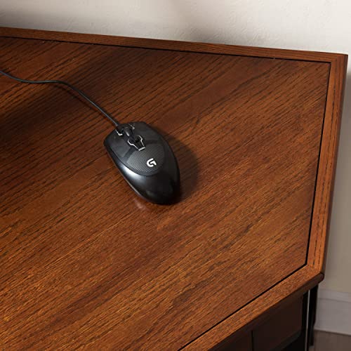 Leick Home SINCE 1910 11230 Iron craft Corner Computer/Writing Desk, Brownbronze