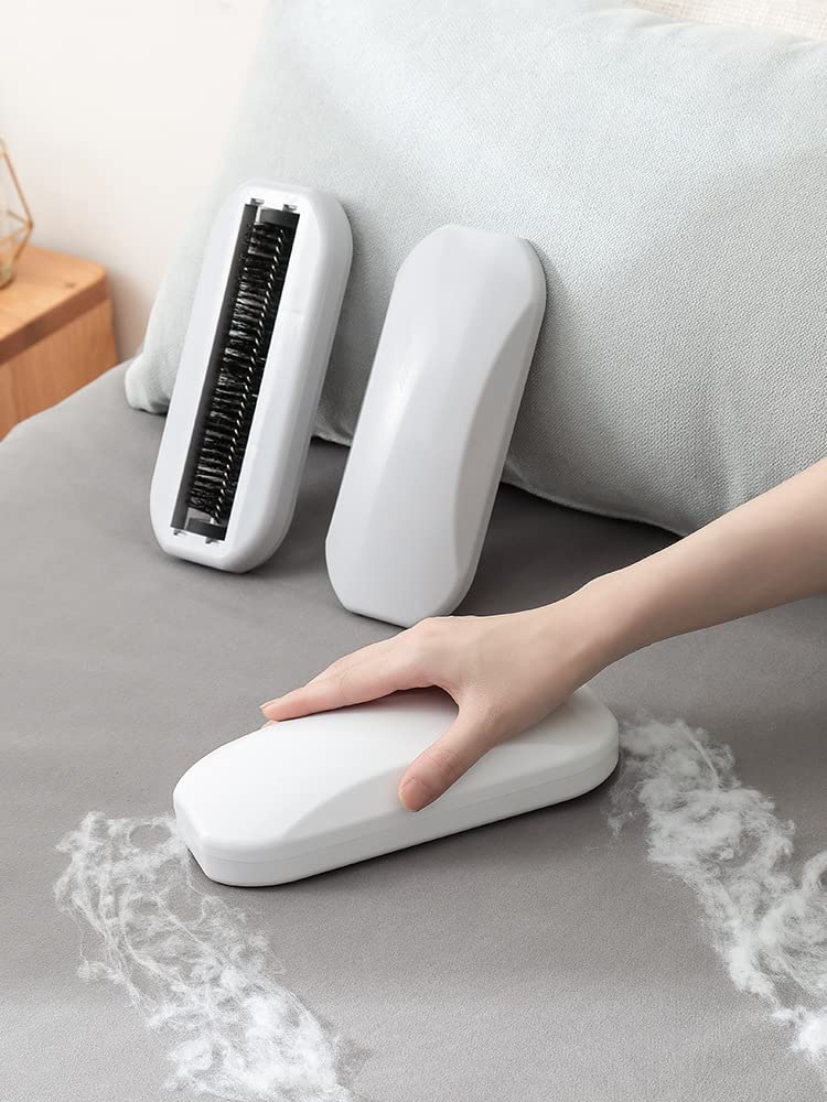 GIZTAT Crumb Sweeper Reusable Handheld Crumb Brush Crumb Sweeper Home Soft Hair Debris Collector for Table, Mat, Bed Sheets, Sofas, Clothes Cleaning Brush