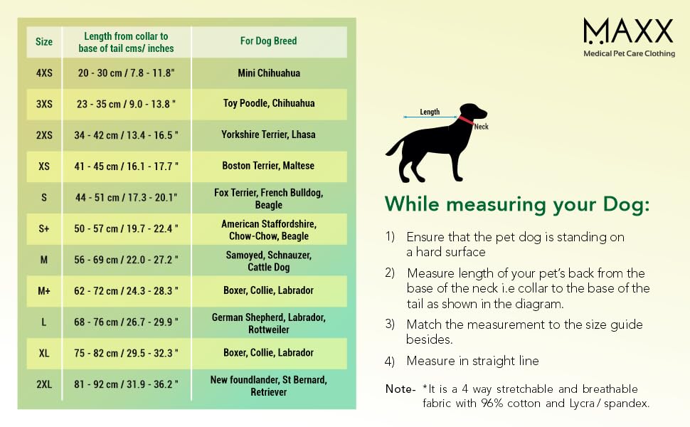 MAXX Dog Recovery Suit – Breathable, Cozy Post-Surgery Suit for Wounds – E-Collar, Cone Alternative (Ruby Red Grey, XS)