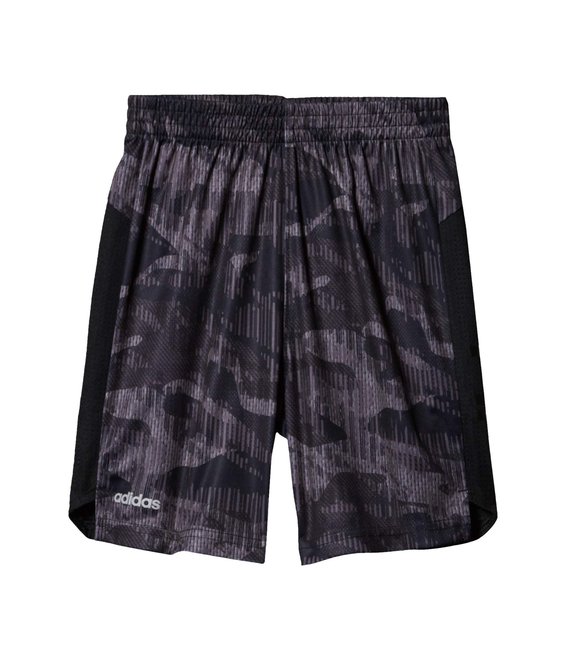 adidas Boys' Big Active Sports Athletic Mesh Short, Core Camo Black, Small