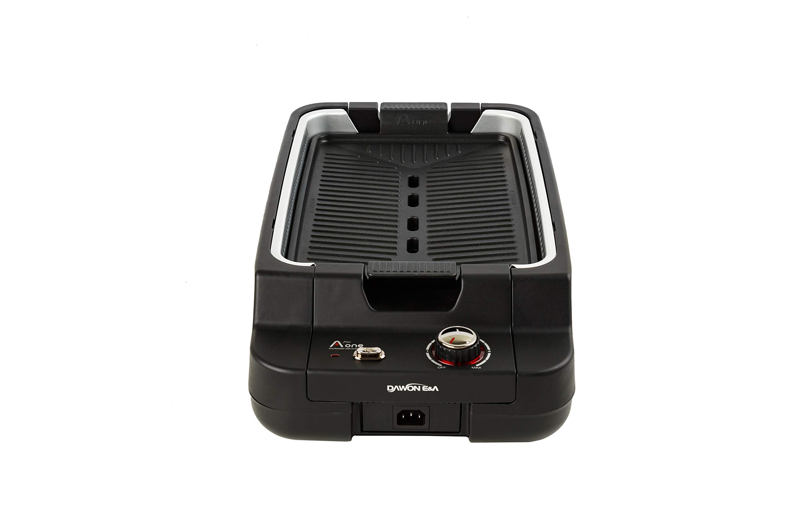 Aplusone Grill - Smokeless Electric Eco-Friendly Indoor Grill, Eliminate Smoke and Odor (Black)