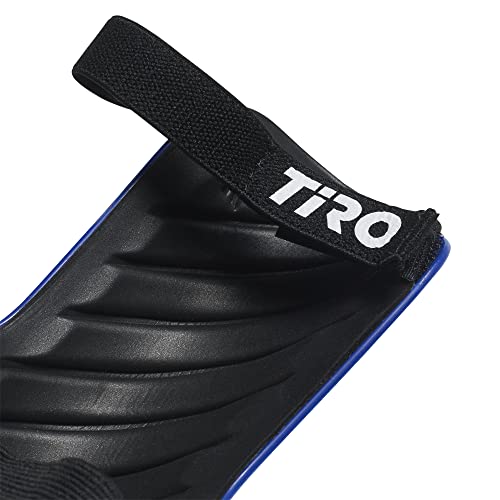 adidas unisex-teen Tiro Soft Ground Match Shin Guards, Royal Blue/White, Medium
