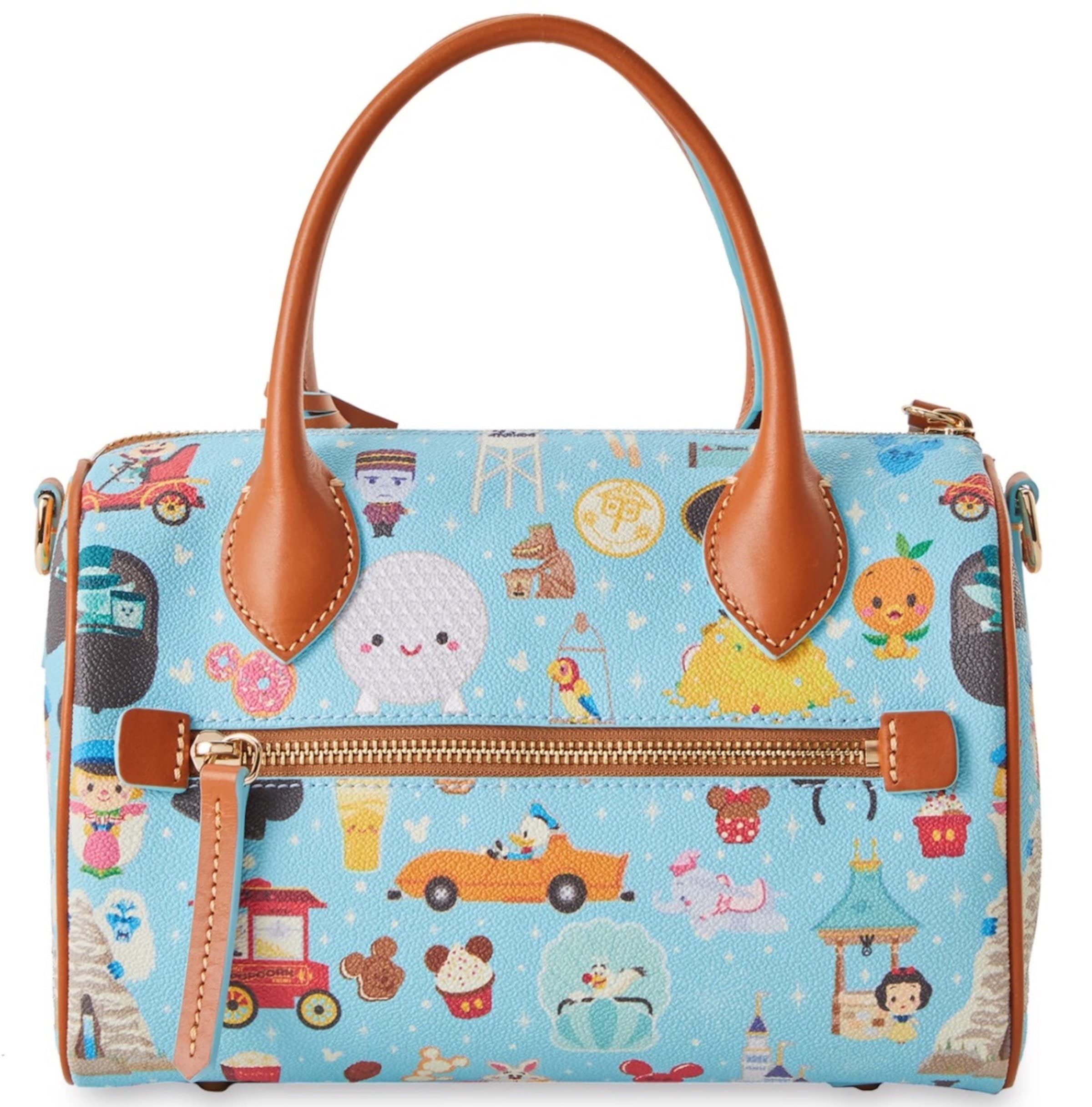 DisneyParks Exclusive - Dooney & Bourke - Barrel Satchel Purse Handbag - Annual Passholder Jerrod Maruyama