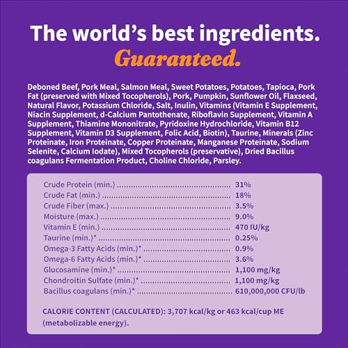 Halo Elevate Dry Dog Food, Grain Free Red Meat Recipe, 3.5lb