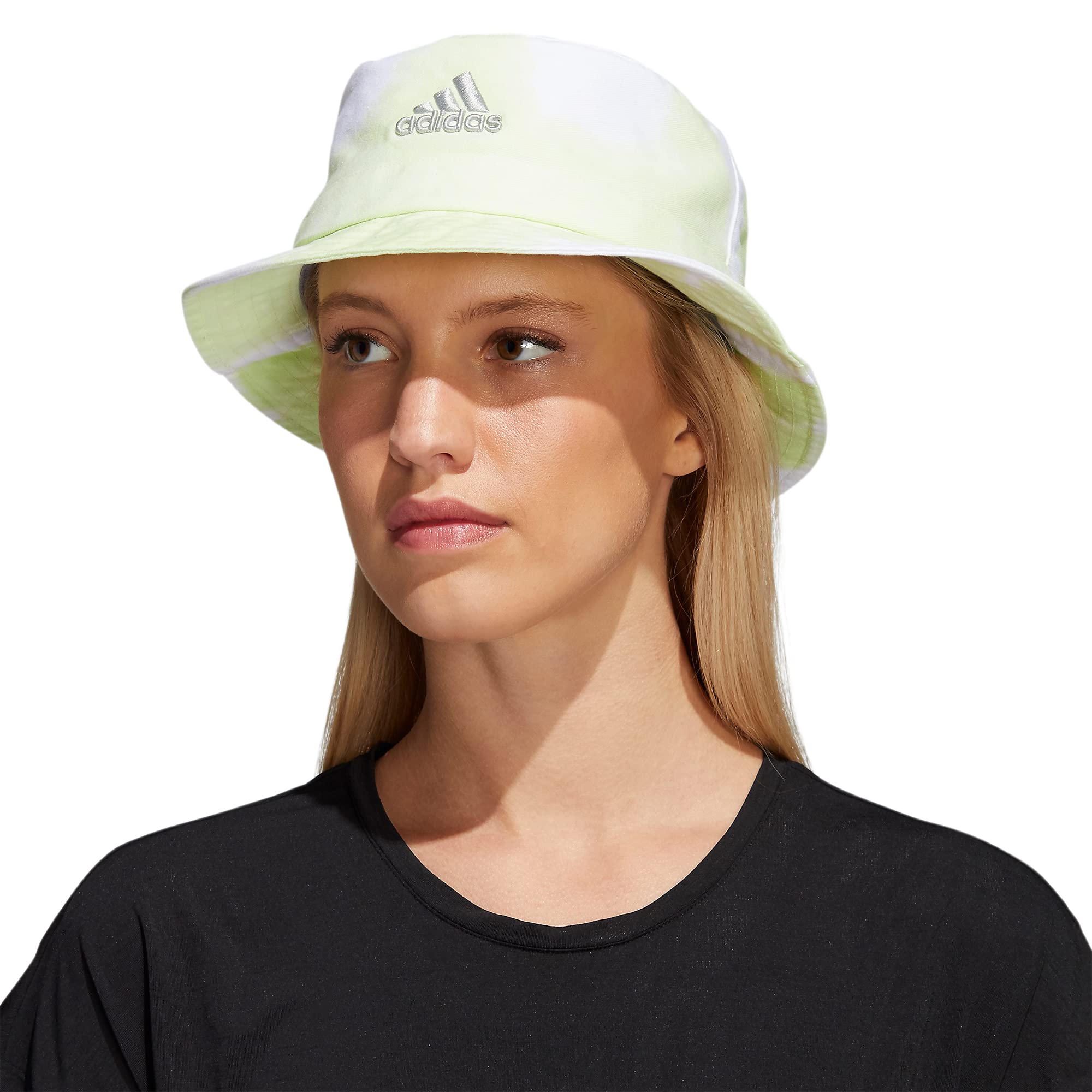 adidas Color Wash Women Bucket Hat, Ambient Sky Blue/Violet Tone Purple/Focus Blue, One Size