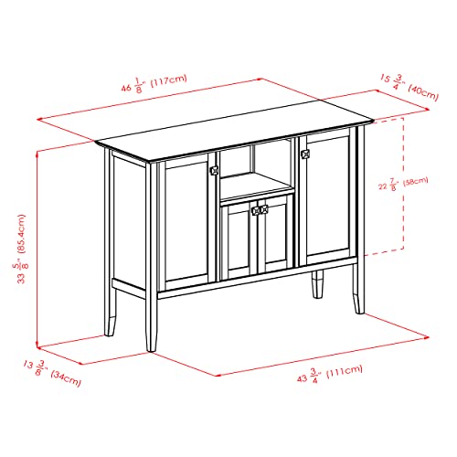 Winsome Wood Melba Buffet Coffee