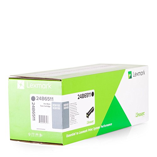 Lexmark Laser Toner Black XC6152Â XC8155Â 25,000Â Pages