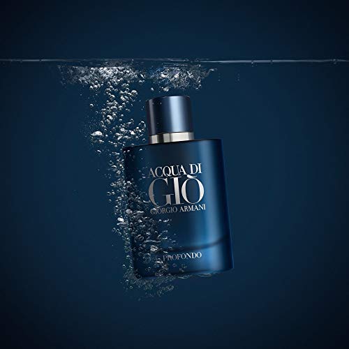 GIORGIO ARMANI Acqua Di Gio Profondo for Men Eau de Parfum Spray, Multi-color, 4.2 Fl Oz