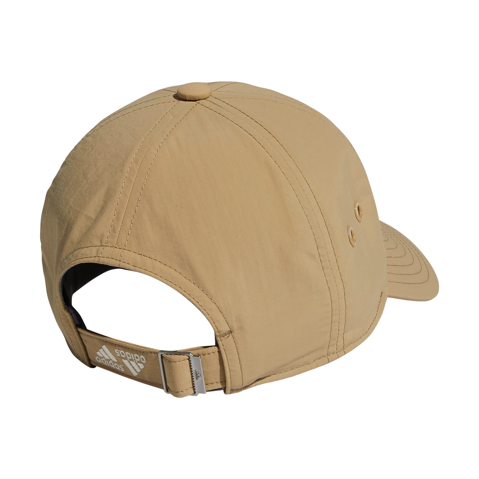 adidas Women's Influencer 3 Relaxed Strapback Adjustable Fit Hat, White/Almost Blue, One Size