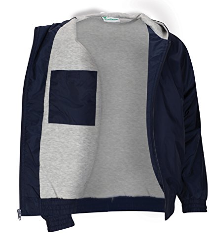 Classroom School Uniforms boys Uniform Lined Bomber outerwear jackets, Navy, X-Large US