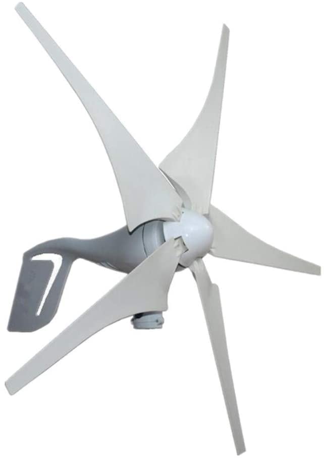 AUECOOR 700W Hybrid System Solar Panels Wind Generator : 400W 12V Wind Turbine Generator + 3 x 100W Polycrystalline Solar Panel+ Accessories Home Cabin RV Off Grid System Charging 12V Battery
