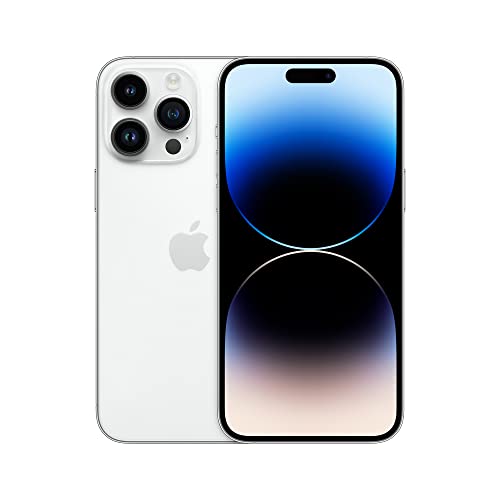Apple iPhone 14 Pro Max, 512GB, Silver - Unlocked (Renewed)