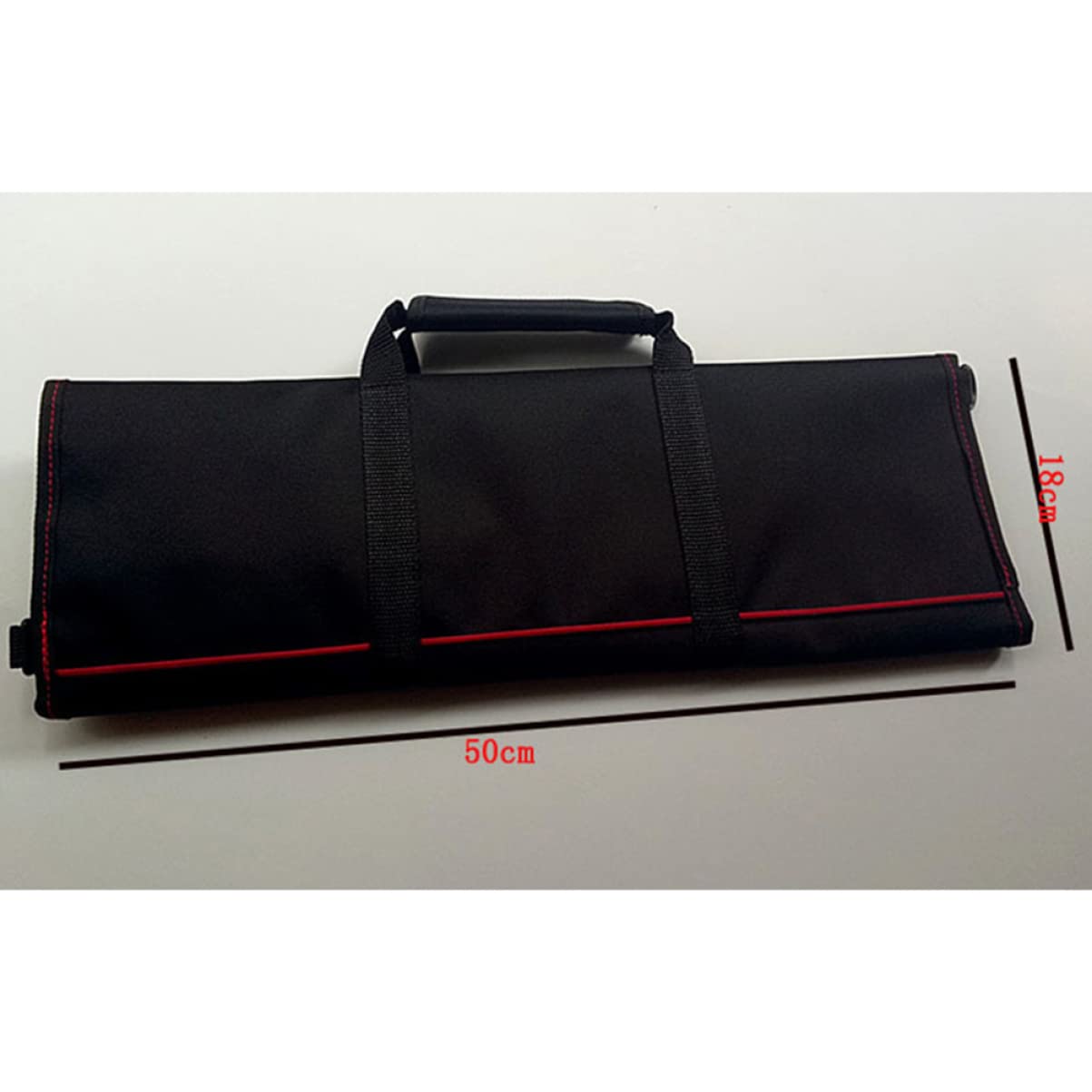 Alipis 3pcs Roll Cutter Sheath Kitchen Cutter Holder Waterproof Oxford Cloth Cutlery Holder Professional Chef Case Canvas Holder Stand Organizer Shoulder Straps Multifunction