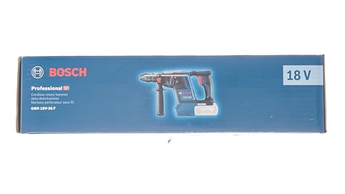 Bosch Professional Gbh 18 V-26 F Cordless Rotary Hammer Drill (Without Battery And Charger) - Carton