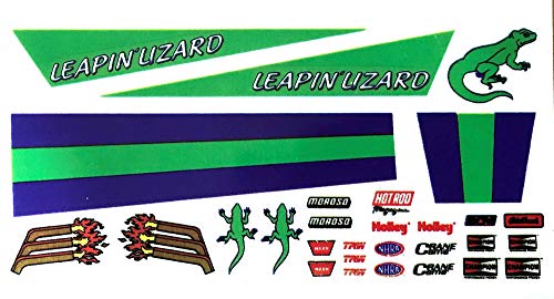 Leaping Lizard Decals