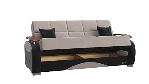 Ottomanson Yafah Collection, Sofabed, Grey