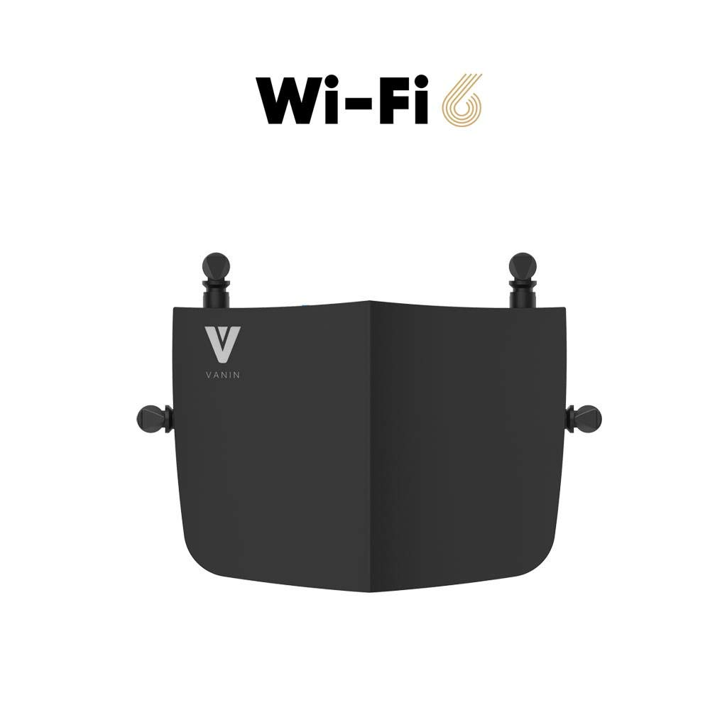 WiFi 6 Router- AX1500 Dual Band AX WiFi Router, Next-Gen WiFi 802.11ax, Supporting MU-MIMO, Mesh and OFDMA, 1xWAN Port/4xGigabit LAN Ports, WPA3, WPS Ideal for Online Gaming/4K UHD Streaming