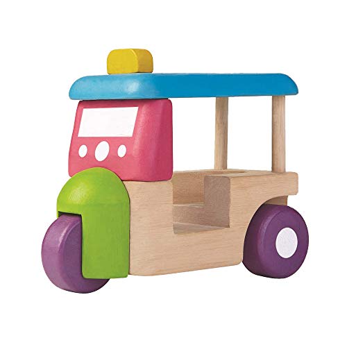 Amazon Basics Vehicles Mini Tuk Tuk, 5-Pack, Multicolor