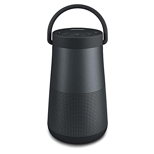Bose SoundLink Revolve+ II Bluetooth Speaker, Triple Black with Charging Cradle