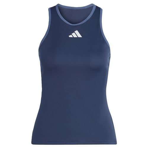 adidas Women's Club Tennis Tank, Collegiate Navy, Small