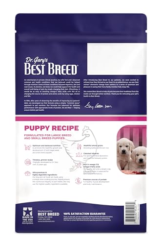 Best Breed All Breed Dog Diet Made in USA [Natural Dry Dog Food for All Breeds and Sizes]- 4lbs.