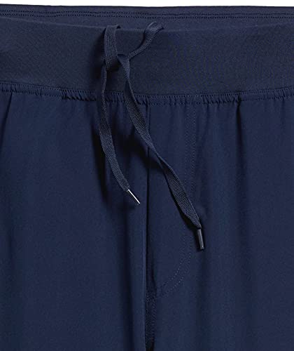 Amazon Essentials Men's 9" Stretch Woven Training Short, Navy, Large