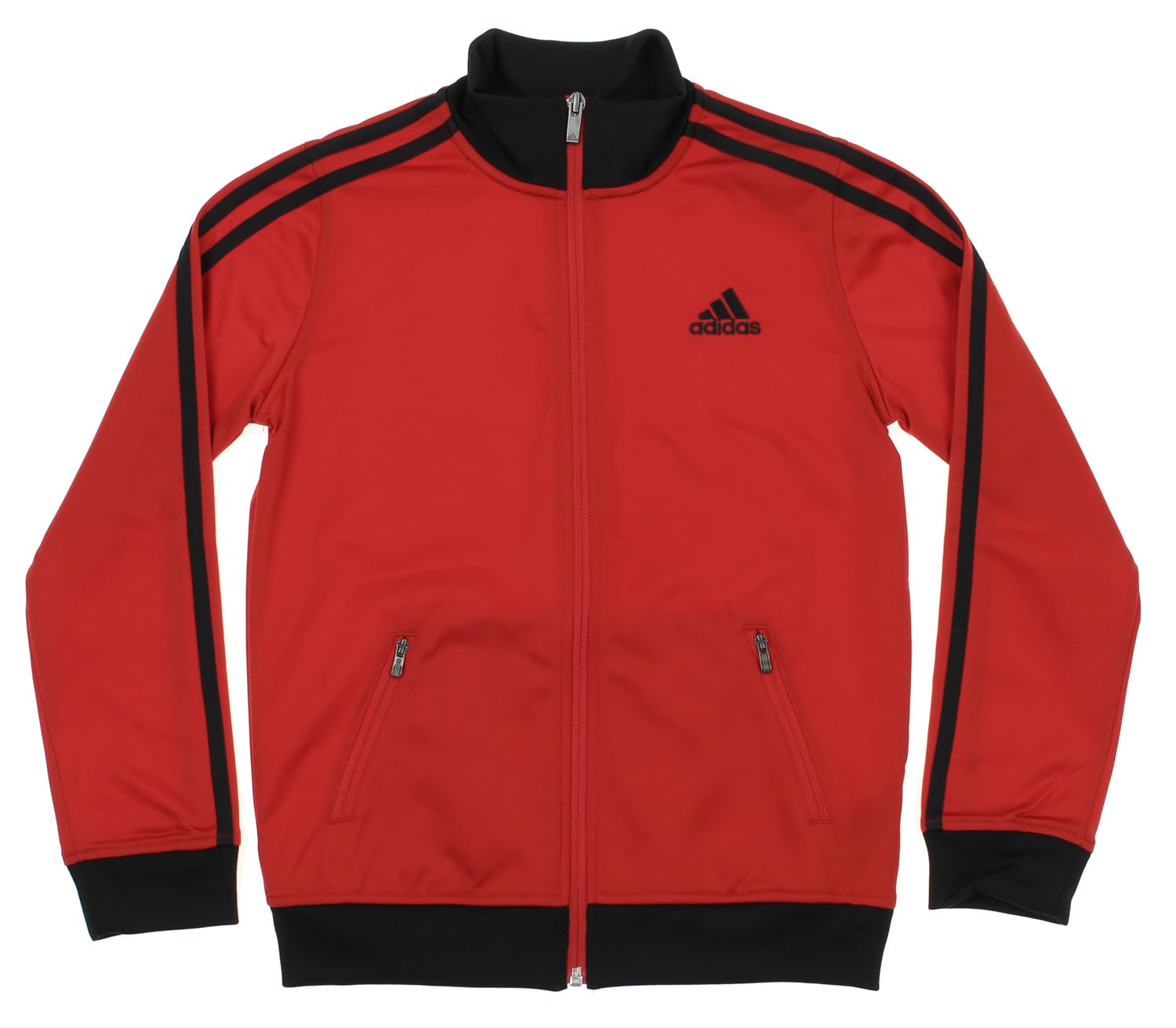 adidas Big Boys' Separates Training Track Jacket, Navy/Yellow, Small/8