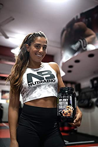 NutraBio 100% Whey Protein Isolate - Complete Amino Acid Profile - 25G of Protein Per Scoop - Soy and Gluten Free - Zero Fillers, Non-GMO, Protein Powder - Strawberry, 5 Pounds