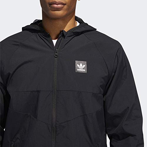 adidas Dekum Packable Wind Jacket Men's, Black, Size M