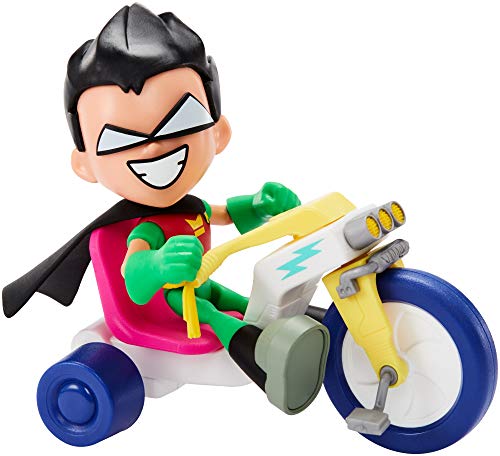 DC Comics Teen Titans GO! to The Movies Robin & Time Cycle Figure & Vehicle