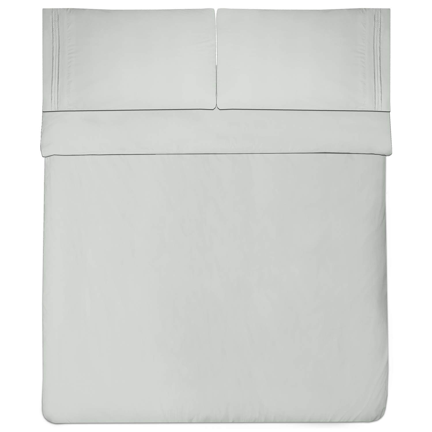 King Size Sheets - Breathable Luxury Bed Sheets with Full Elastic & Secure Corner Straps Built In - 1800 Supreme Collection Extra Soft Deep Pocket Bedding Set, Sheet Set, King, Mint
