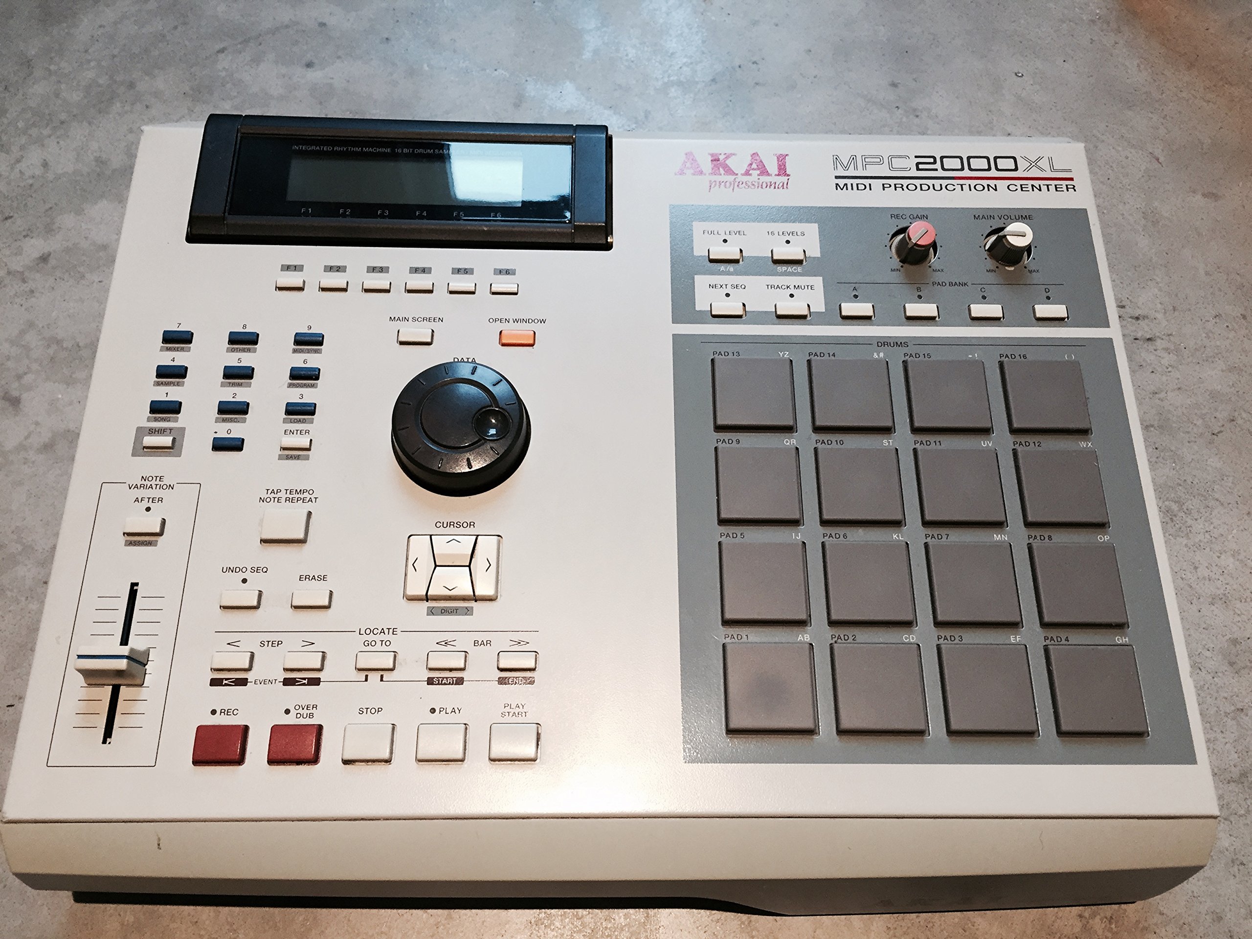 Akai Professional MPC2000XL MIDI Production Center Drum Machine Sampler