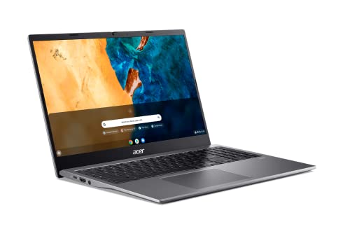 Acer Chromebook Enterprise 515 Laptop | Intel Core i3-1115G4 | 15.6" Full HD IPS Touch Display | 8GB LPDDR4X | 128GB NVMe SSD | microSD | Intel Wi-Fi 6 | Backlit Keyboard | Chrome OS | CB515-1WT-32RB