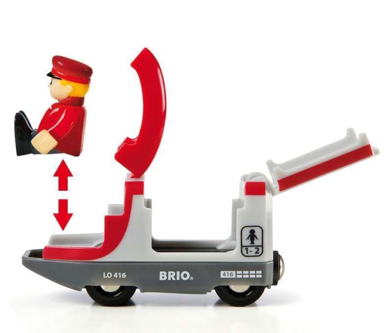 BRIO World - 33209 Rail & Road Travel Set | 33 Piece Train Toy with Accessories and Wooden Tracks for Kids Ages 3 and Up