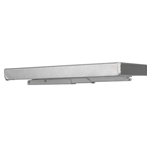 RecPro Concession Shelf Aluminum Drop Down Folding Serving Food Shelf (96" Shelf) | Made in USA