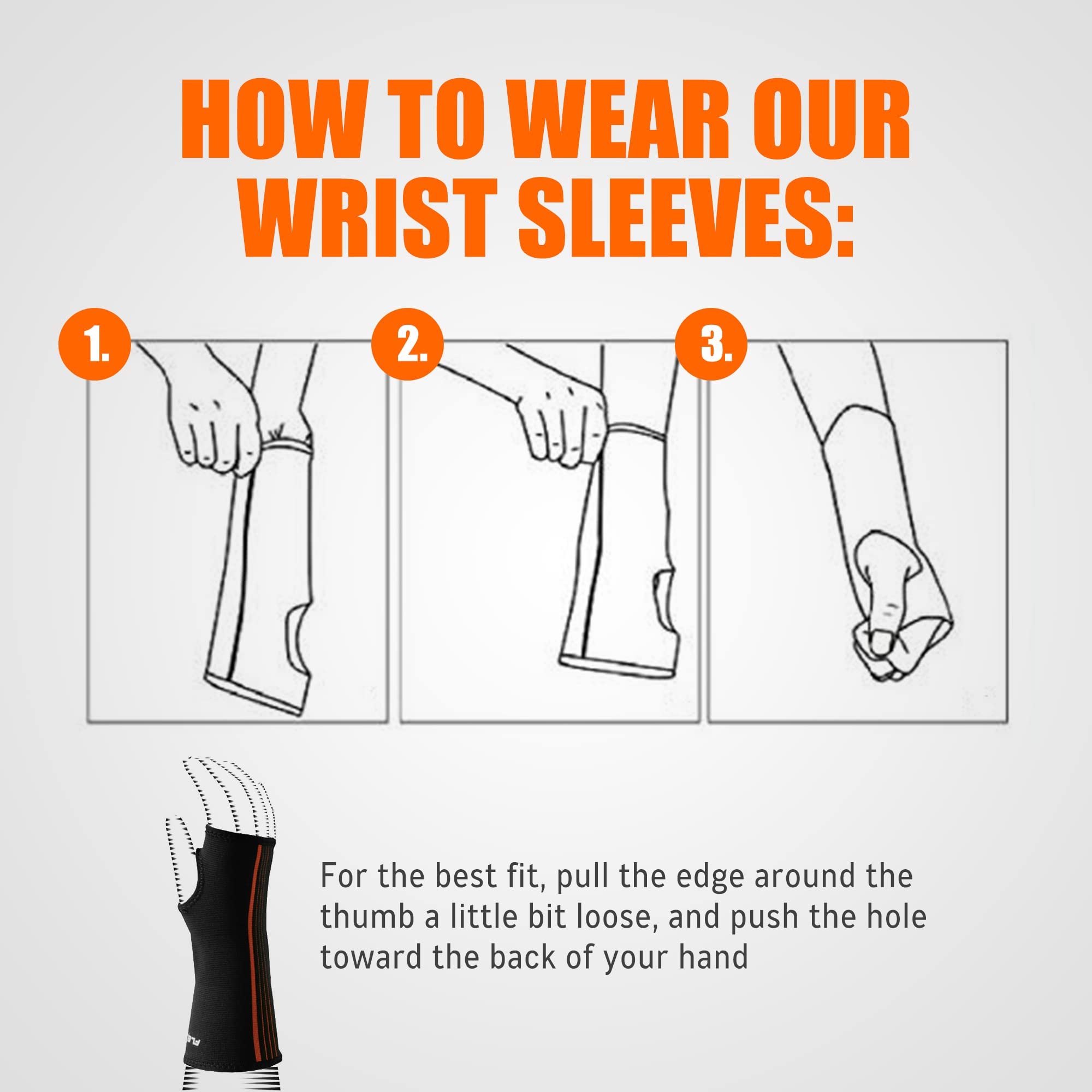 NeoAlly® - Forearm and Wrist Brace for Carpal Tunnel & Exercise, Moisture-Wicking Adjustable Wrist Wraps, Muscle Recovery Wrist Support, Small