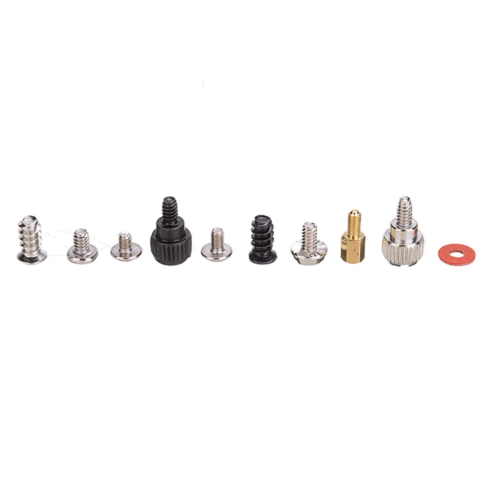 AGOUNOD Screw 300pcs Personal Computer Screw Standoffs Set Assortment Kit for Hard Drive Computer Case Motherboard Fan Power with Box