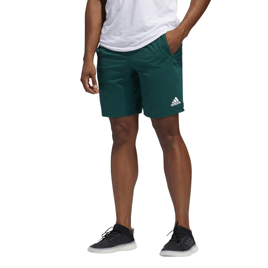 adidas Men's 4KRFT Sport Ultimate Knit 9-Inch Short Collegiate Green Medium