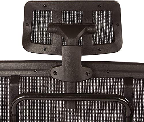 Office Star Pro X996 Fully Adjustable Manager's Office Chair with Lumbar Support, Black Mesh Back, Polished Aluminum Base and Coal FreeFlex Black Seat with Headrest
