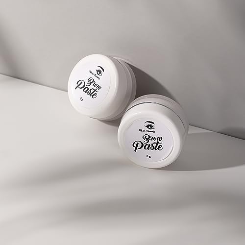 All in Beauty White Mapping Brow Paste 8g for Eyebrows design, draw or sketch the shape and help to perfect Henna Application.