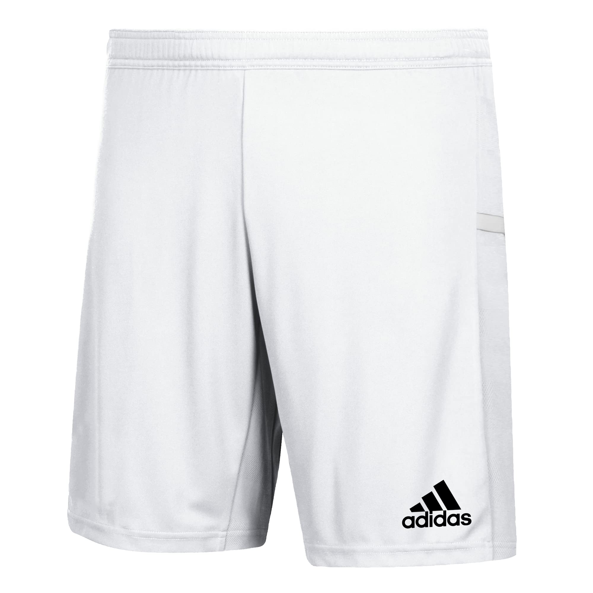 adidas Male Team 19 Knitted Shorts , White , XL