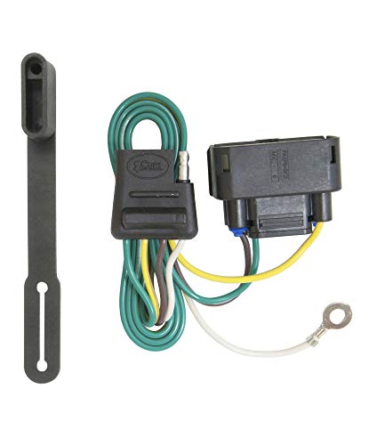 CURT 56110 Vehicle-Side Custom 4-Pin Trailer Wiring Harness, Fits Select Ford F-150