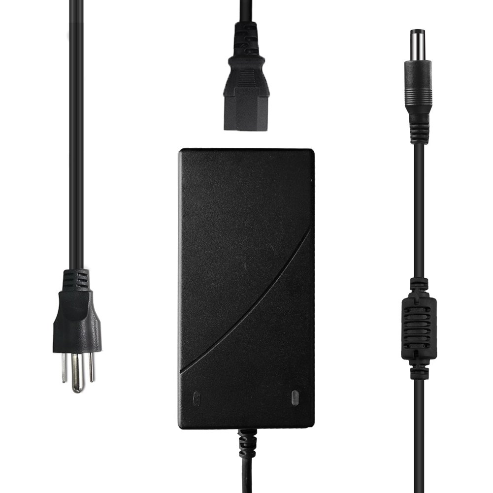 EWETON Power Adapter 12V 6A 72W 3-Pin Plug 100V-240V AC to DC 2.1x5.5mm w/ 8-Way Power Splitter Cable & DC Power Jack Connector Power Supply for CCTV Security Camera DVR, LED Strip Lights