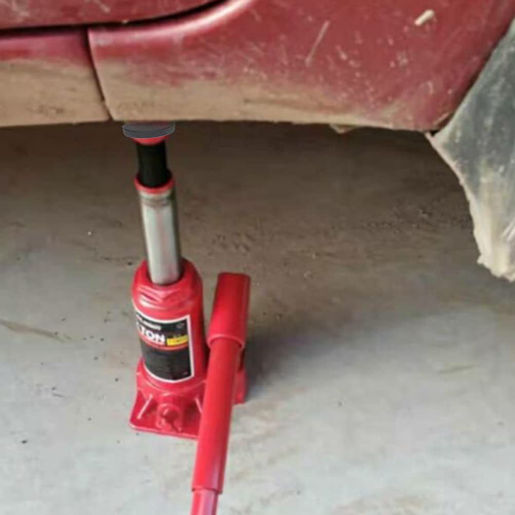 AUTOXBERT Bottle Jack Rubber Pad Anti-Slip Adapter Support Block Car Lift Tool for Most 2 Ton Bottle Jacks Jacking Points Universal Repair