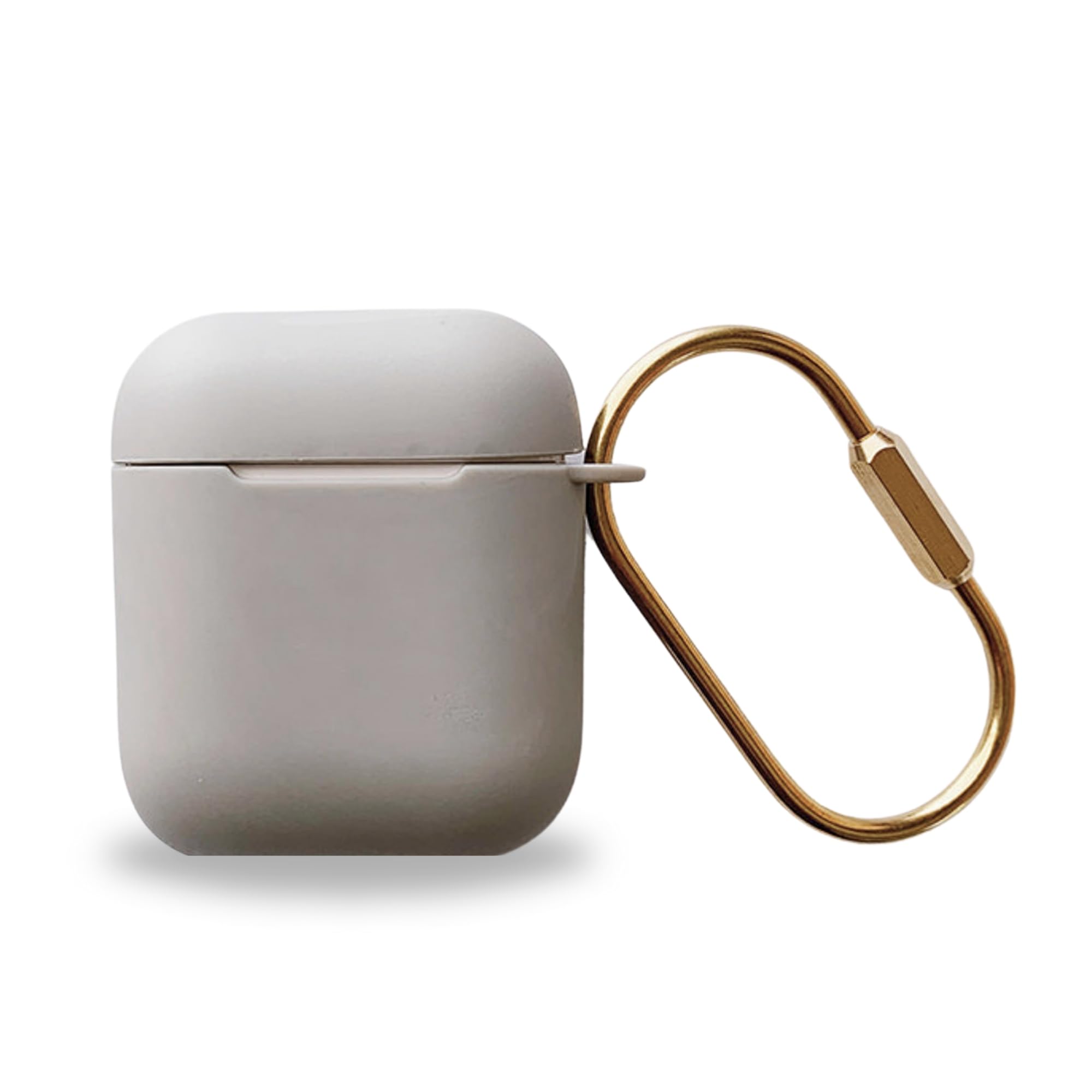 Airpod Case by Janet Gwen | Slim Protective Hard Shell Airpod Case Cover | Silicone Airpod Case Keychain | Lightweight Case for Airpods, (For Airpods Pro, Sage)