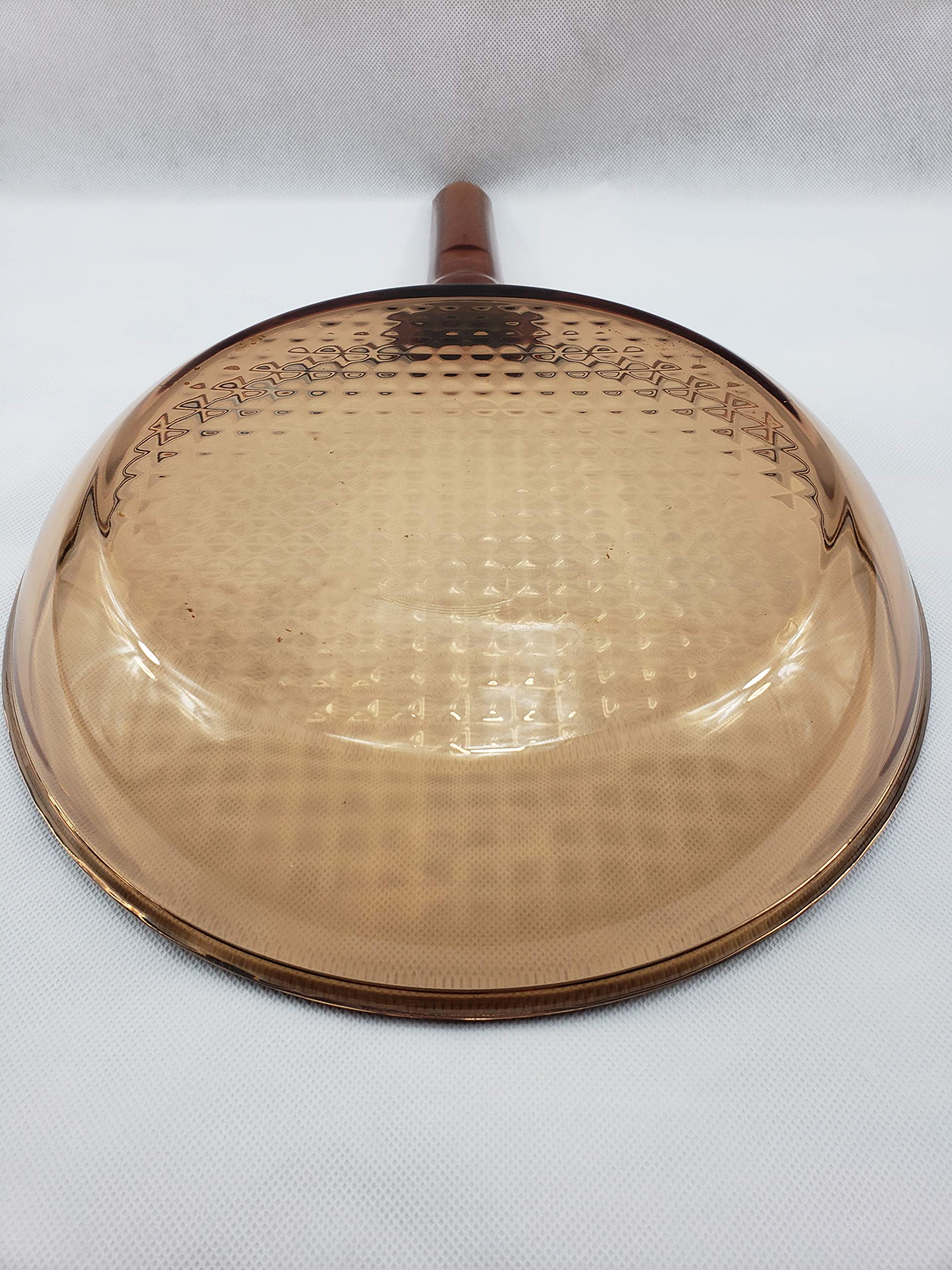 Amber Visions Frying Pan. 10" Waffle Bottom Skillet