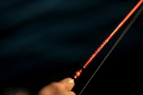 Abu Garcia Veracity Spinning Fishing Rod - VRCTYS66-5, Red, 6'6" - Medium