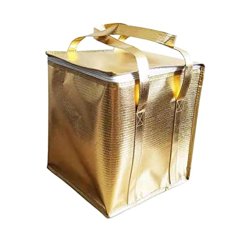 Didiseaon 2pcs Baking Tote Backpack Coolers Ice Pack for Cooler Bag Zippered Tote Take Food Bag Meal Delivery Bag Heated Delivery Cake Pizza Packaging Bag Take-out Food Bag Thermal Bag