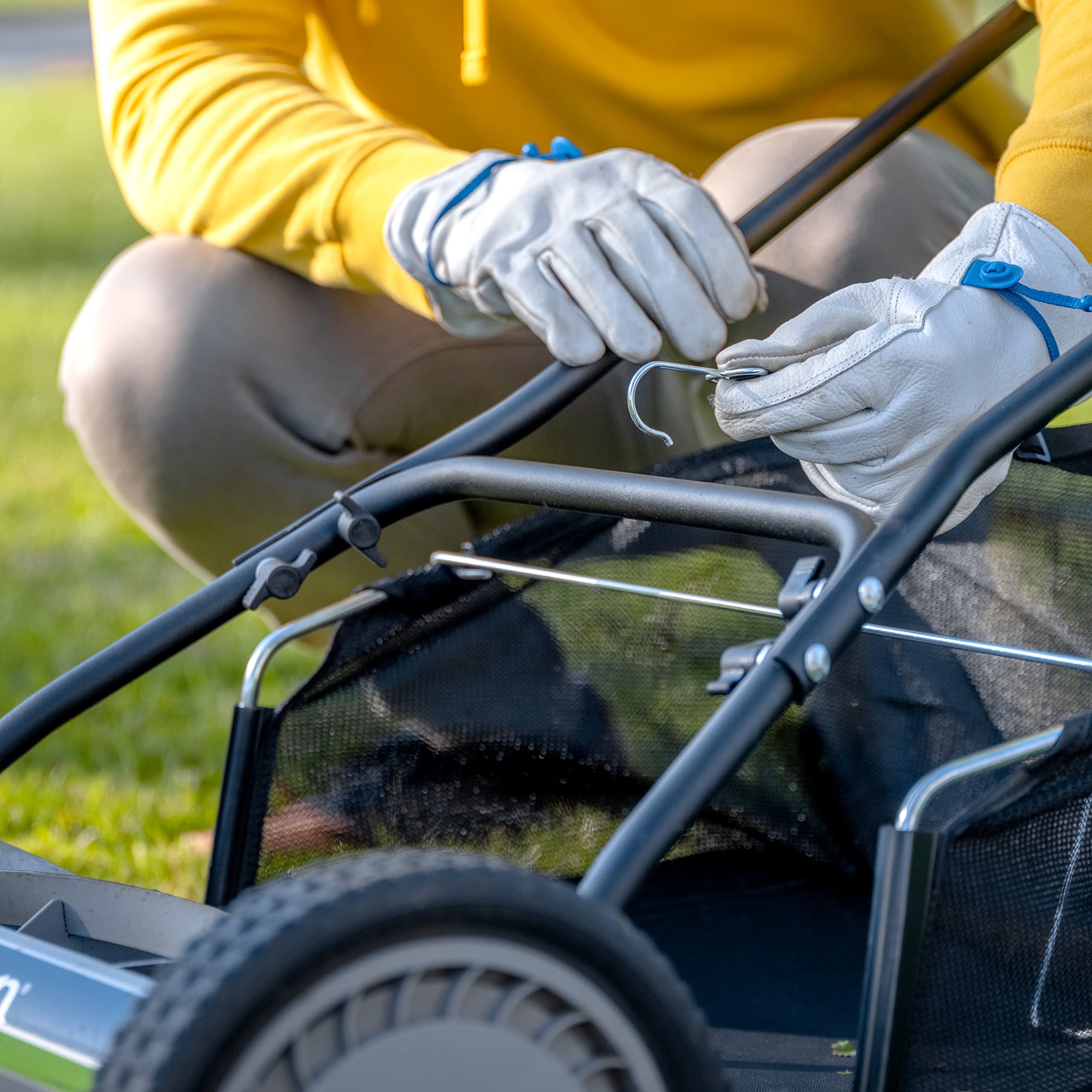 American Lawn Mower Company GC91820 18-Inch/20-Inch Reel Lawn Mower Grass Catcher, Black