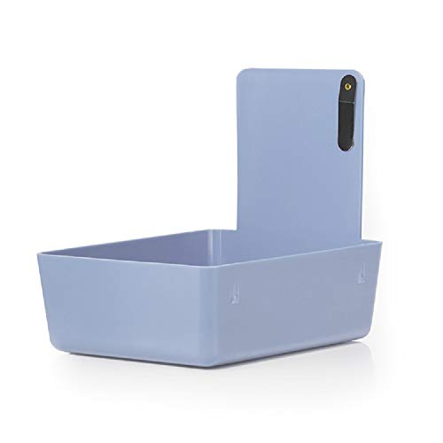KEYSTONE - Classic Lab Work Pans - Light Blue w/Clip - 12pk - Made in USA - K# 7000376 - [ cajas para laboratorio con Broche metalico - rosa - ] 034-7000376 Us Dental Depot